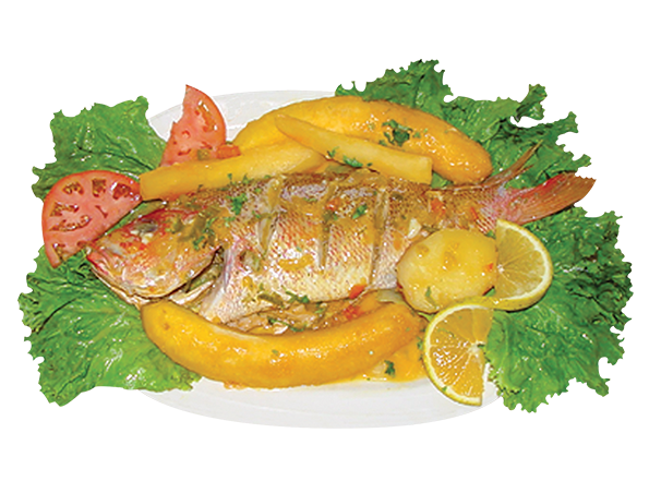 Colombian Style Red Snapper - VIUDO DE PESCADO - Pollos Mario